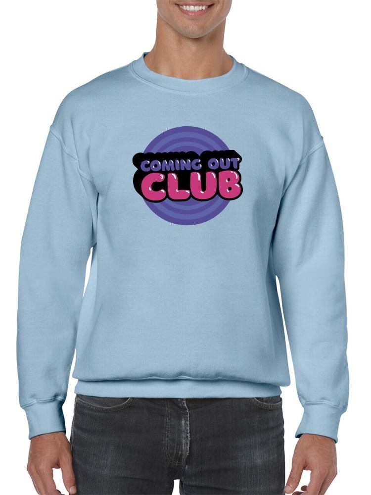 Coming Out Club Bubblegum Stamp Sweatshirt Men -Smartprints Designs ...