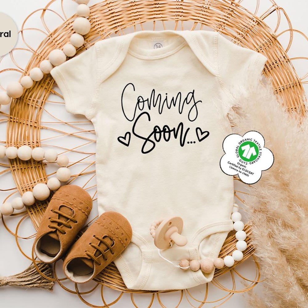 Coming Soon Onesie, Newborn Bodysuit, Baby Announcement Onesie ...