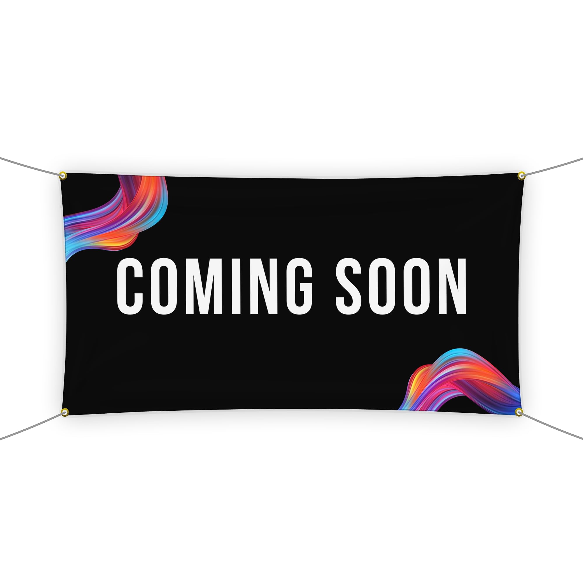 Coming Soon2 Large Banners and Signs for Outdoor by DreamController ...