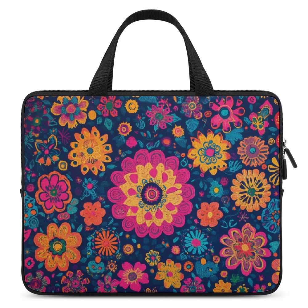 Comio Bohemian Style Laptop Bag Soft Carrying Travel Case Idea Diving ...
