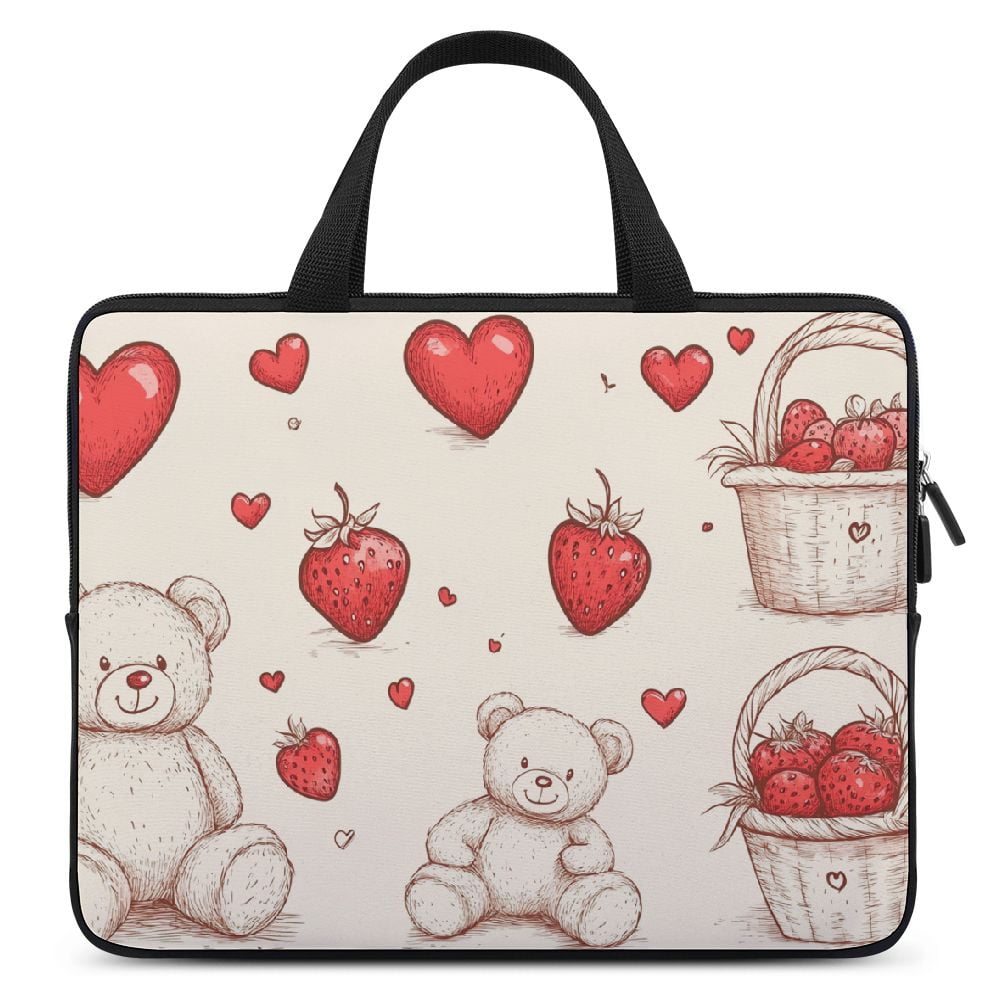 Comio Cute Bears Valentine's Day and Heart Laptop Bag Computer ...