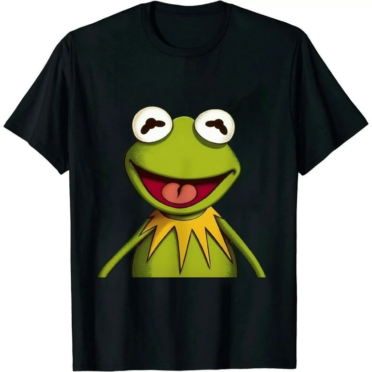Comio The Muppets Kermit Big Face Vintage Portrait Shirt, Size 5Xl, Tee ...