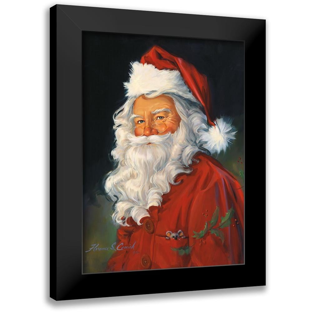 Comish, Susan 11x14 Black Modern Framed Museum Art Print Titled - Santa ...