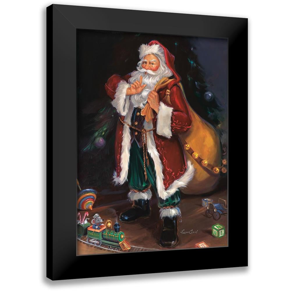 Comish, Susan 11x14 Black Modern Framed Museum Art Print Titled - Shhh ...