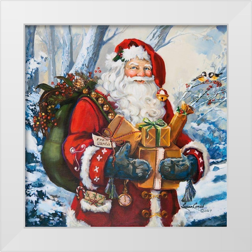 Comish, Susan 12x12 White Modern Wood Framed Museum Art Print Titled ...