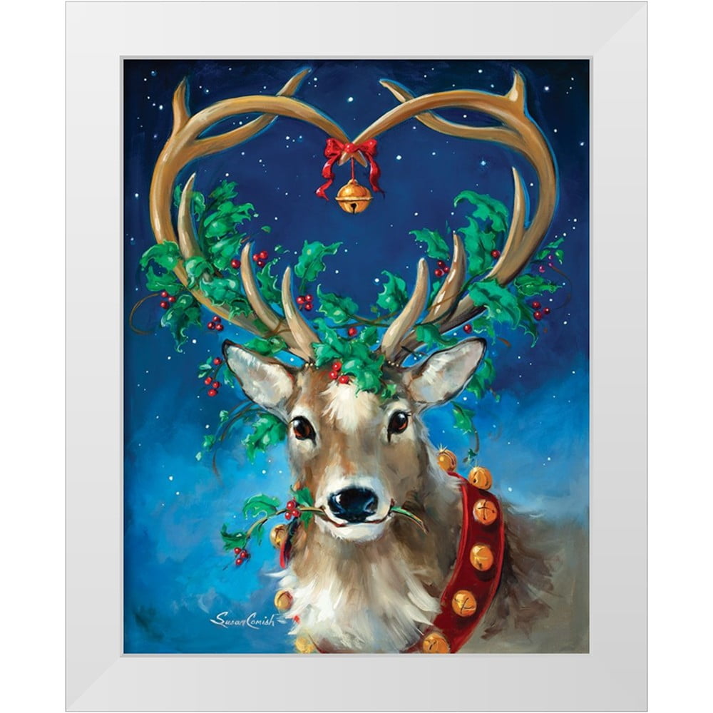 Comish, Susan 12x14 White Modern Wood Framed Museum Art Print Titled ...
