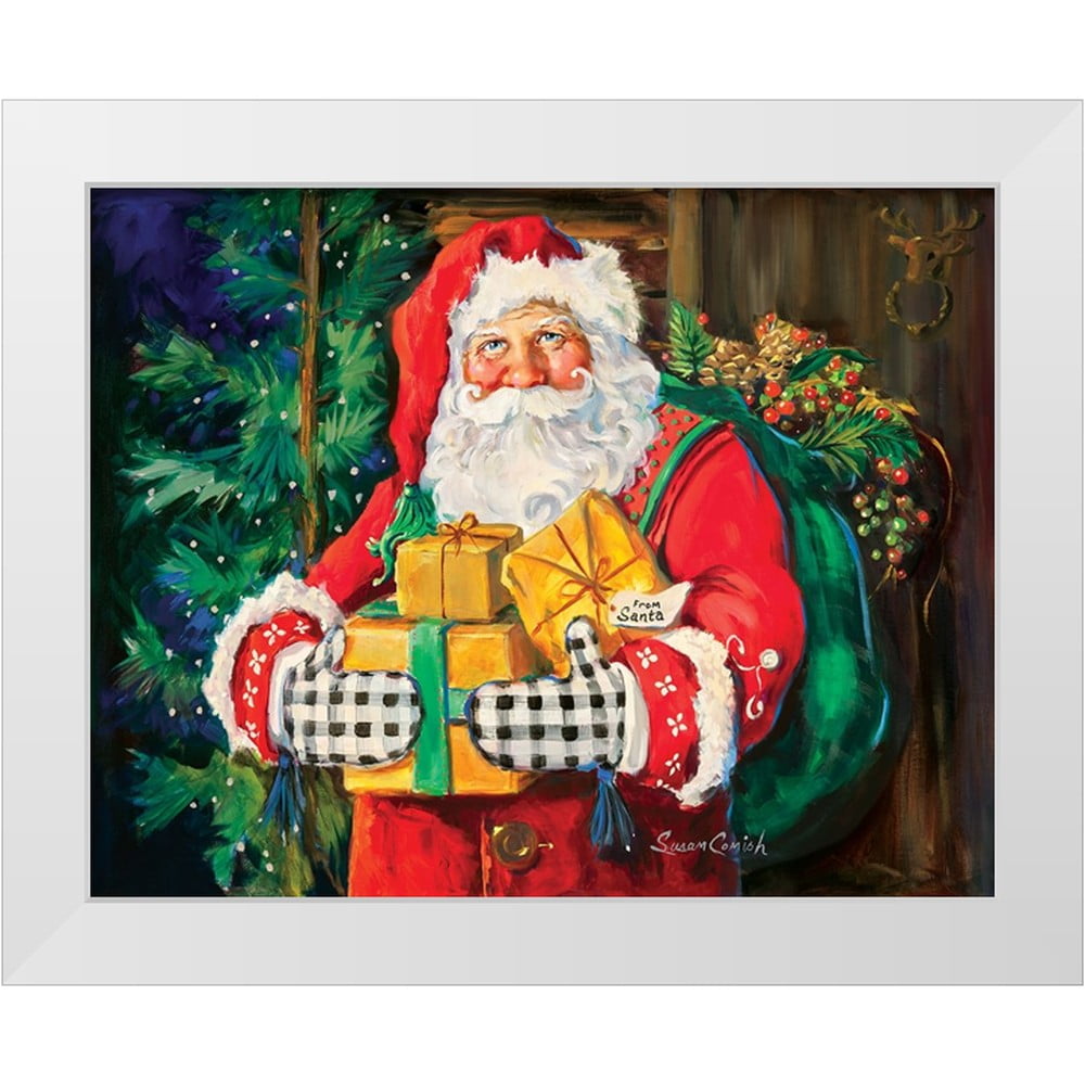 Comish, Susan 14x12 White Modern Wood Framed Museum Art Print Titled ...