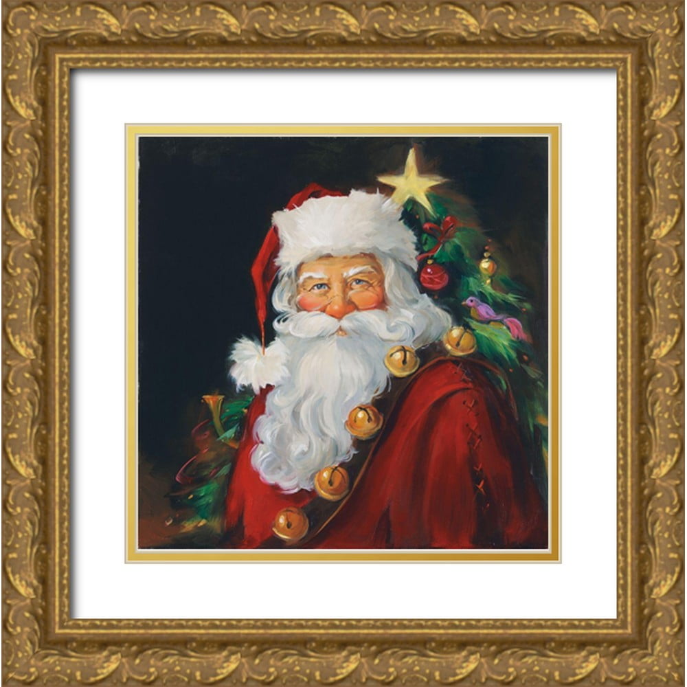 Comish, Susan 15x15 Gold Ornate Wood Framed with Double Matting Museum ...