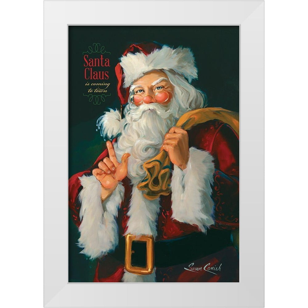 Comish, Susan 17x24 White Modern Wood Framed Museum Art Print Titled ...