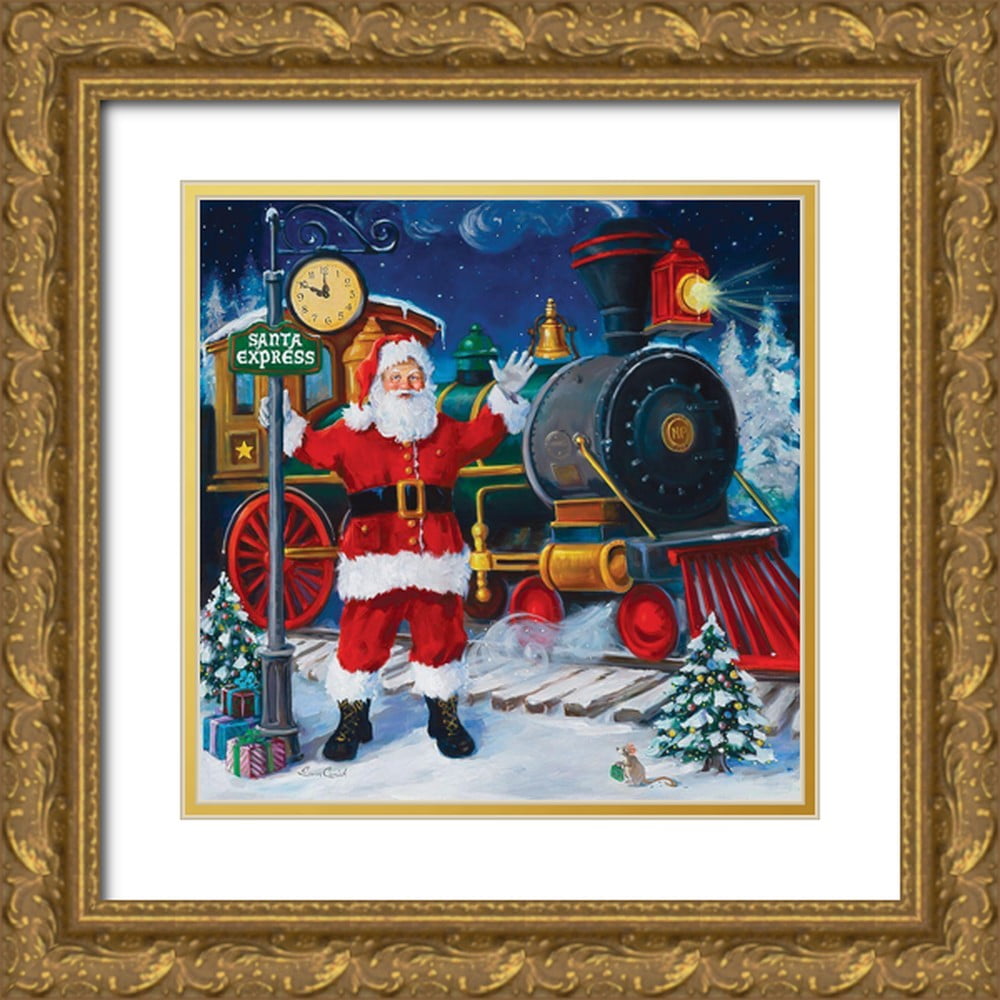 Comish, Susan 20x20 Gold Ornate Wood Framed with Double Matting Museum ...