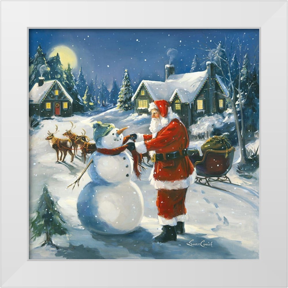 Comish, Susan 20x20 White Modern Wood Framed Museum Art Print Titled ...