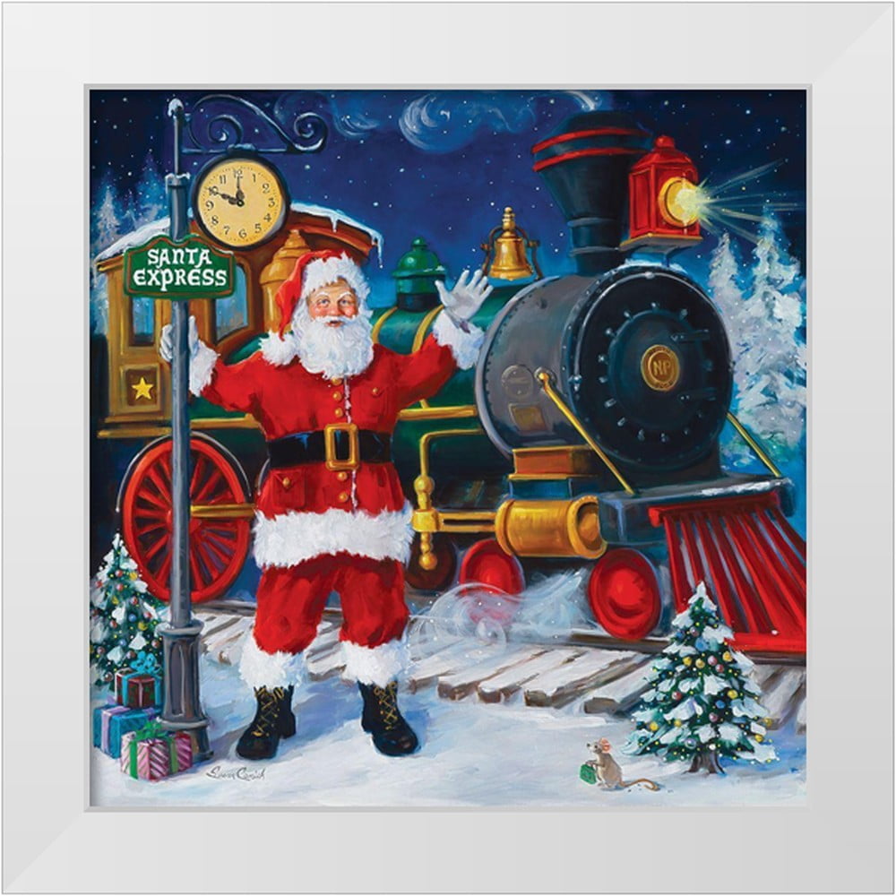 Comish, Susan 26x26 White Modern Wood Framed Museum Art Print Titled ...