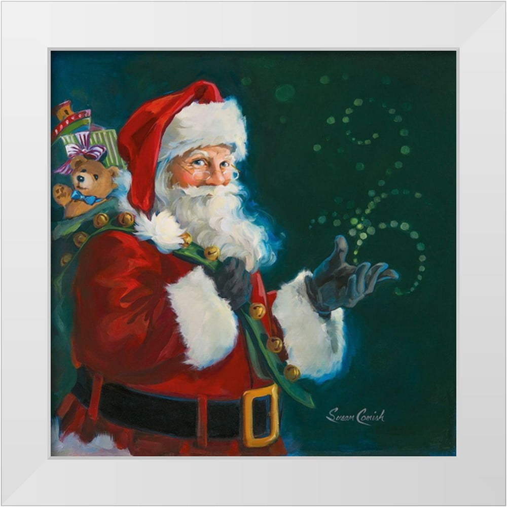 Comish, Susan 26x26 White Modern Wood Framed Museum Art Print Titled ...