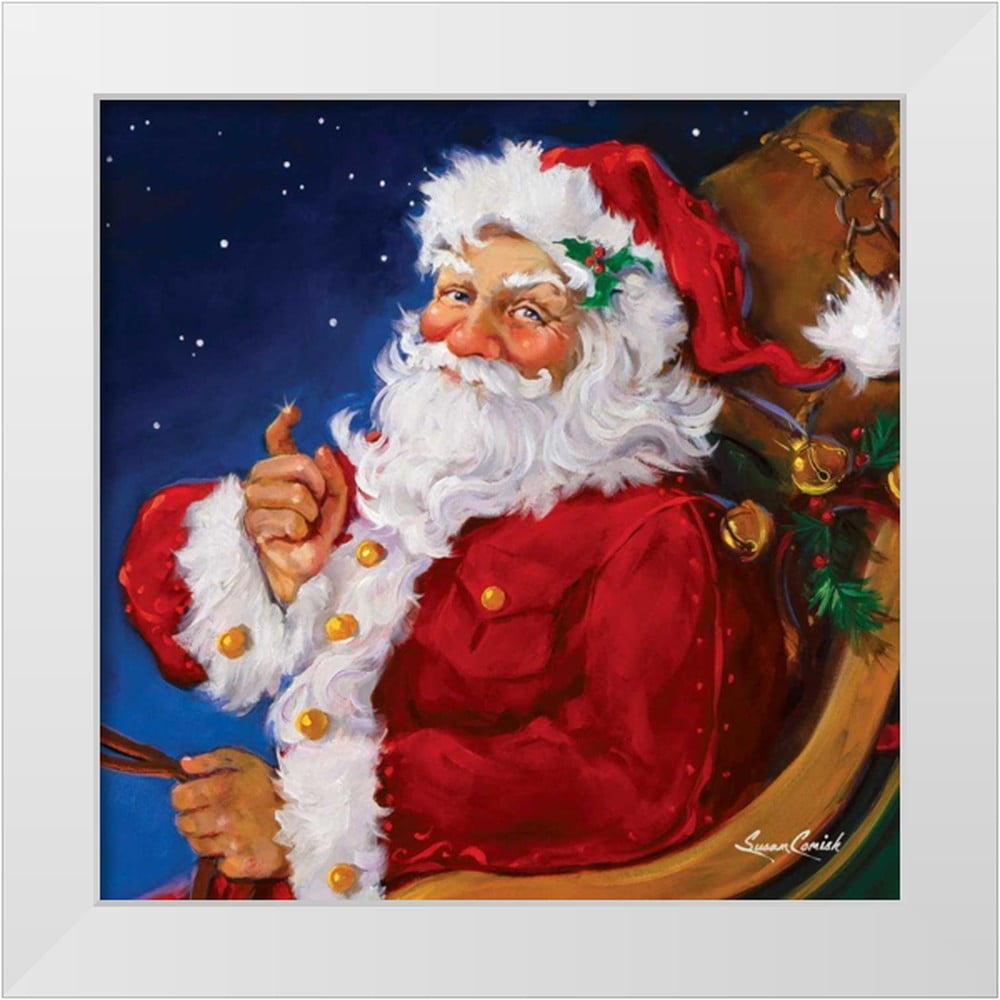 Comish, Susan 26x26 White Modern Wood Framed Museum Art Print Titled ...