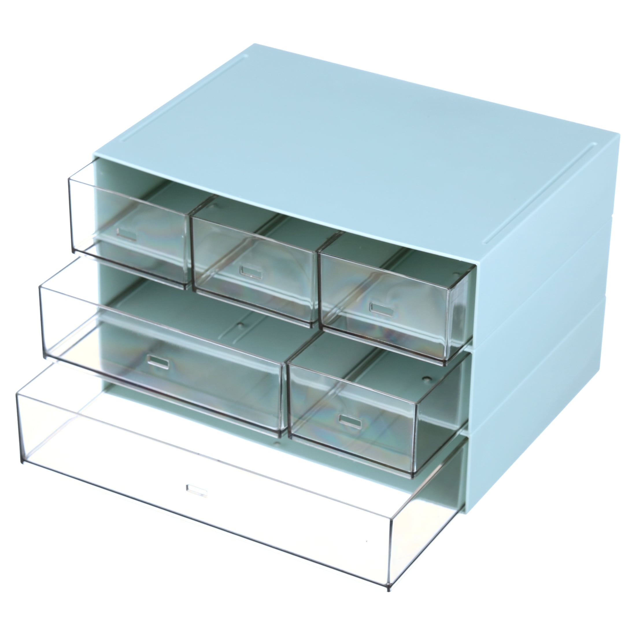 Comix Desk Organizer with 6 Drawers, Rectangular Desktop Drawers ...