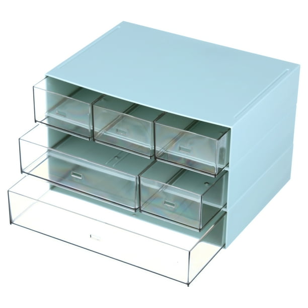 Comix Desk Organizer with 6 Drawers, Rectangular Desktop Drawers ...