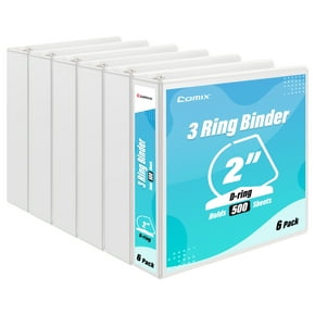 2 Inch Binders in Binder by Ring Size - Walmart.com