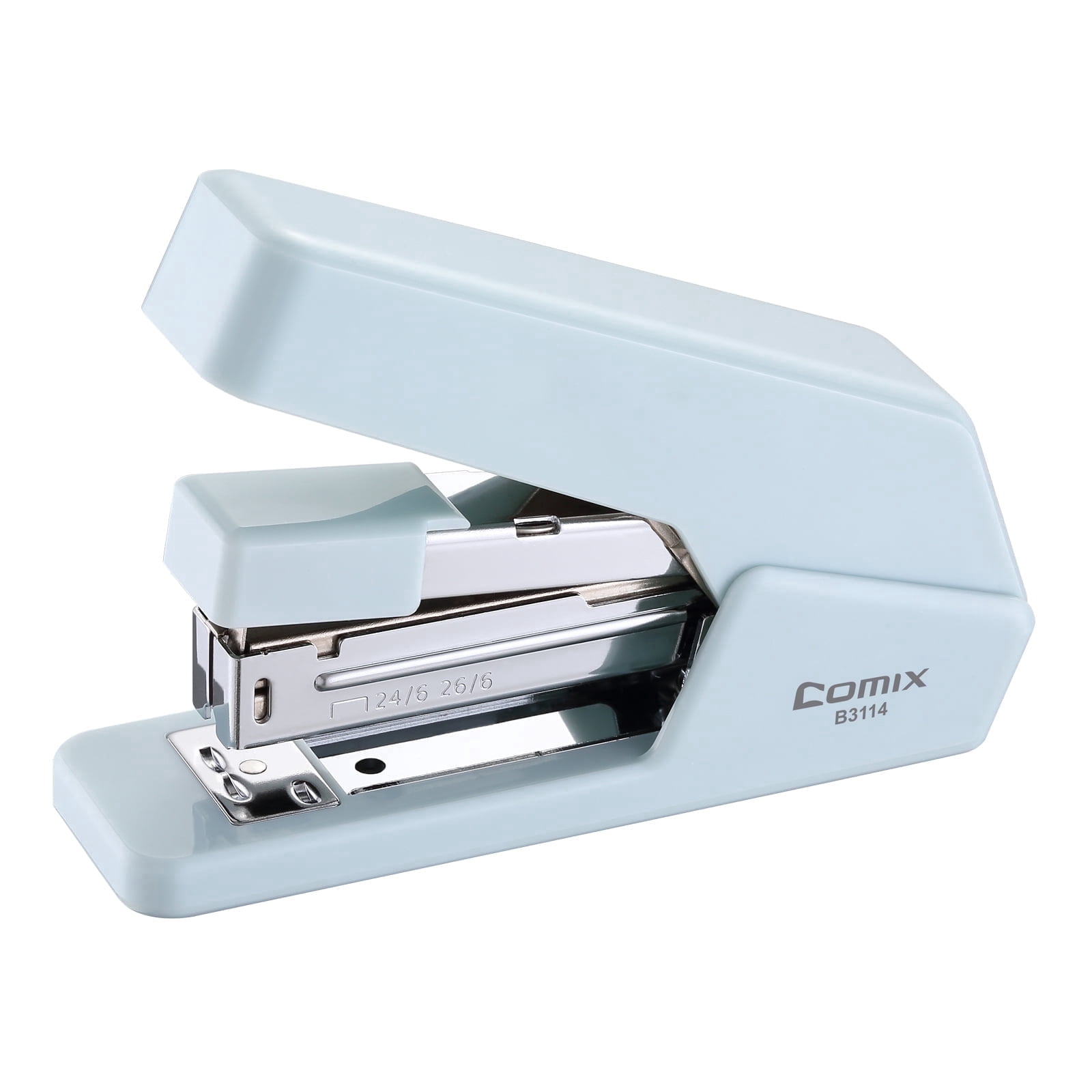 Comix Effortless Heavy Duty Desktop Stapler,20 Sheet Capacity,Ergonomic ...