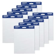 Universal Self-Stick Easel Pad, Unruled, 25 x 30, Sticky Flip Chart Paper, Large, White, 30 ...