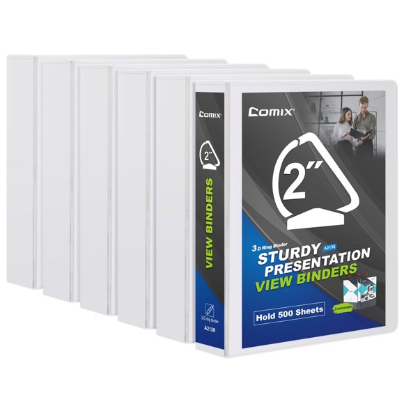 2 Inch Binders in Binder by Ring Size - Walmart.com