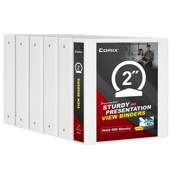 2 Inch Binders in Binder by Ring Size - Walmart.com