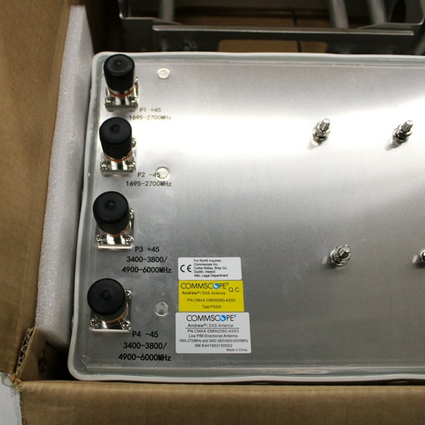 CommScope Cell-Max Low PIM High Capacity MIMO Antenna CMAX-DMW2060 ...