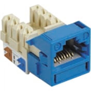 CommScope UNJ600-BL Uniprise Cat6 Network Connector / Jack, Blue ...