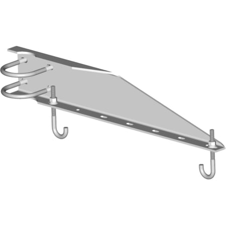 CommScope - WB-LB24-3 - Bridge Support Bracket, Hot-Dip Galvanized ...