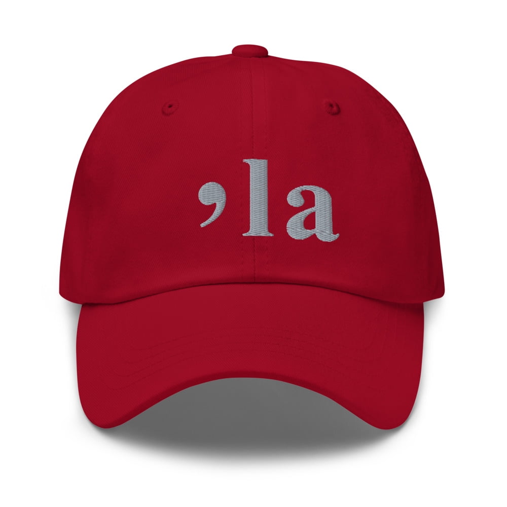 Comma LA Hat, Kamala Harris Embroidered Baseball Cap, Harris For President Hat, Kamala Harris 24 ...