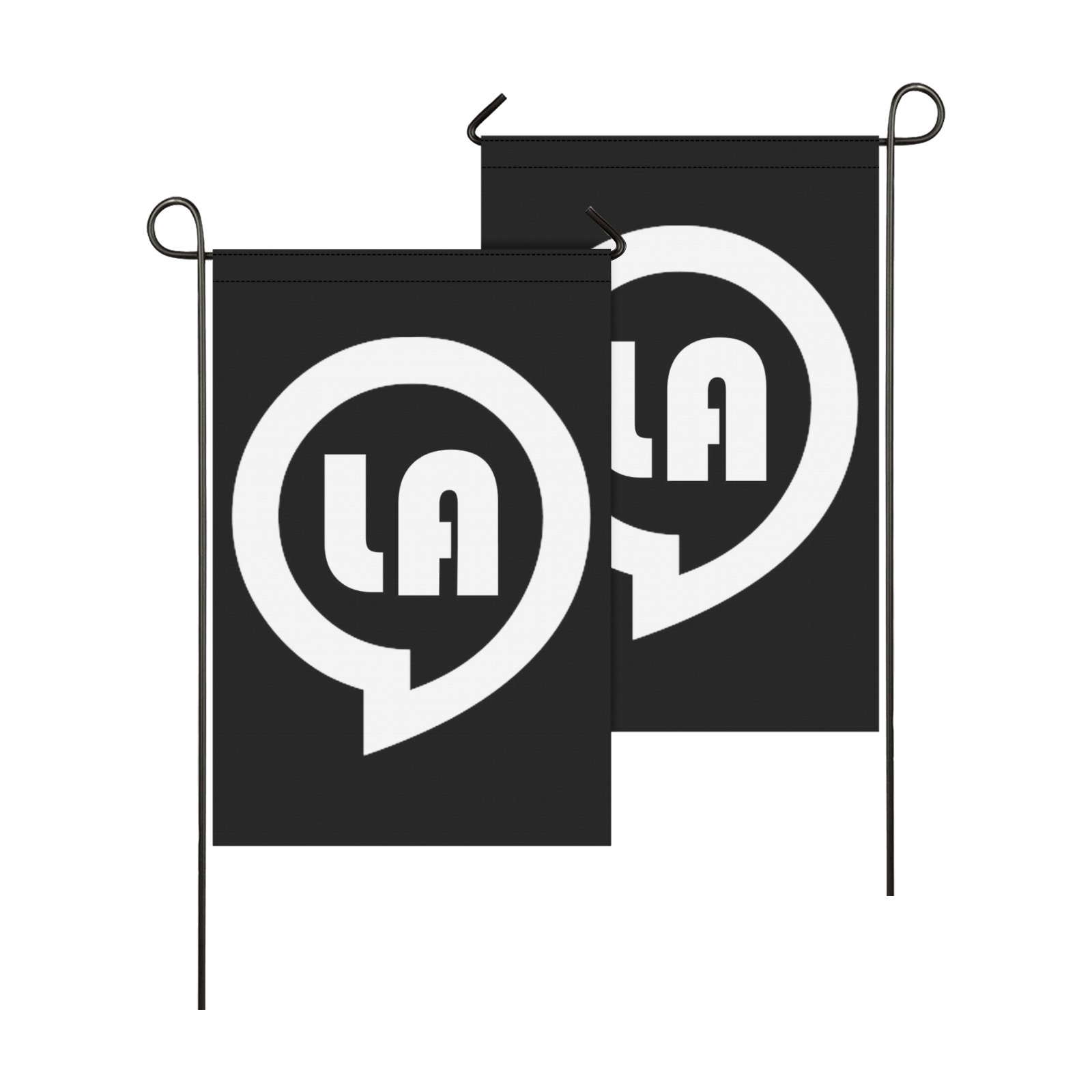 Comma La 2024 Garden Flags 12x18 Double Sided Novelty Decorative Banner ...