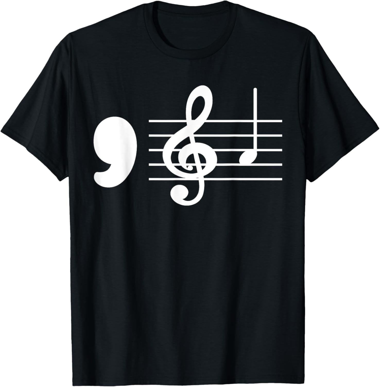 Comma La Music Notes Kamala Harris Music Teacher Elections T-Shirt ...