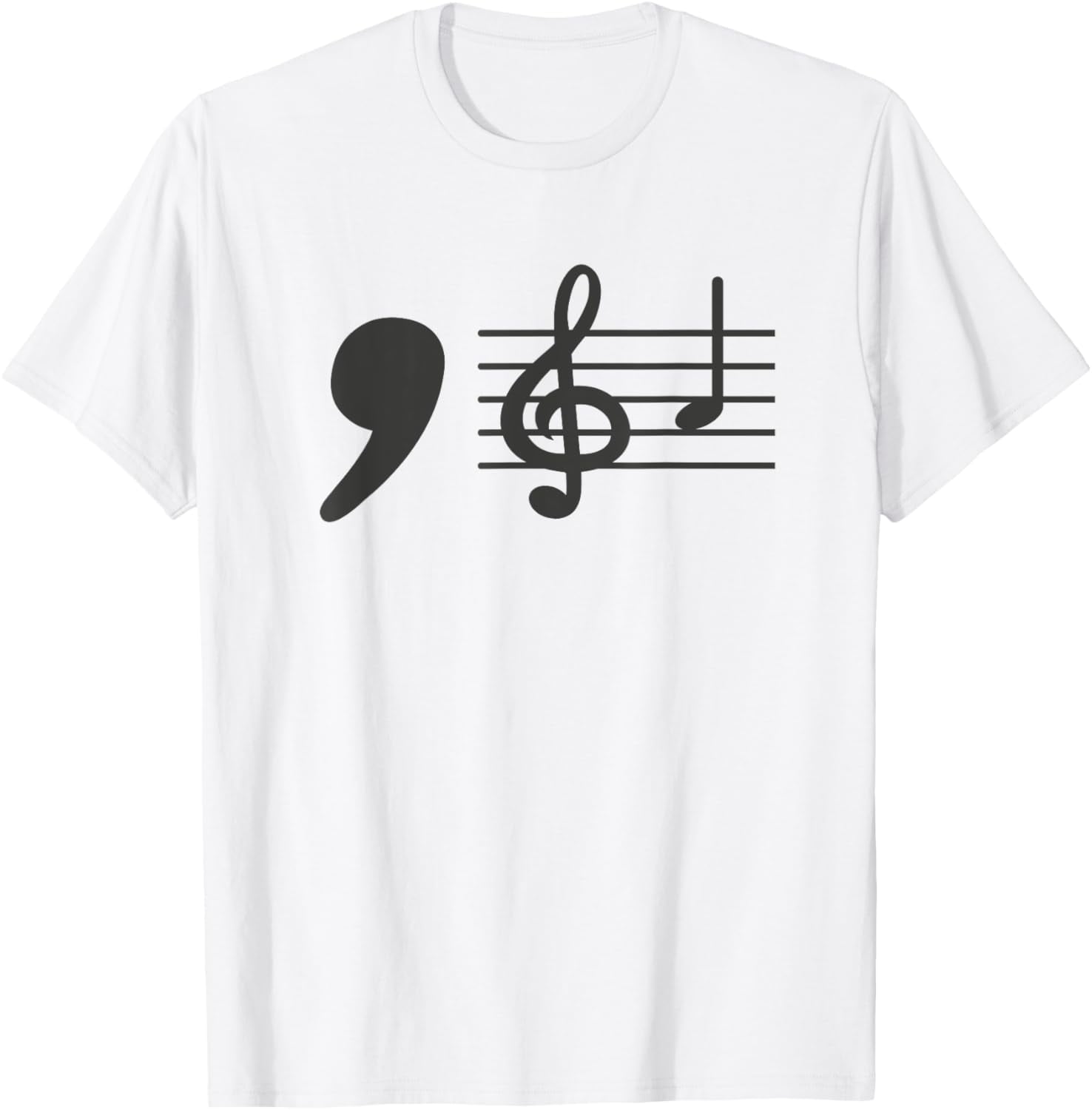 Comma La Music Notes Kamala Harris Music Teacher Elections T-Shirt ...