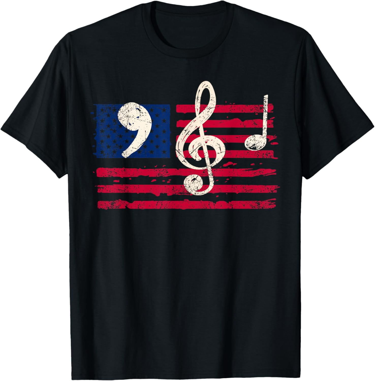 Comma La Music Notes Kamala Harris Music Teacher Elections T-Shirt ...