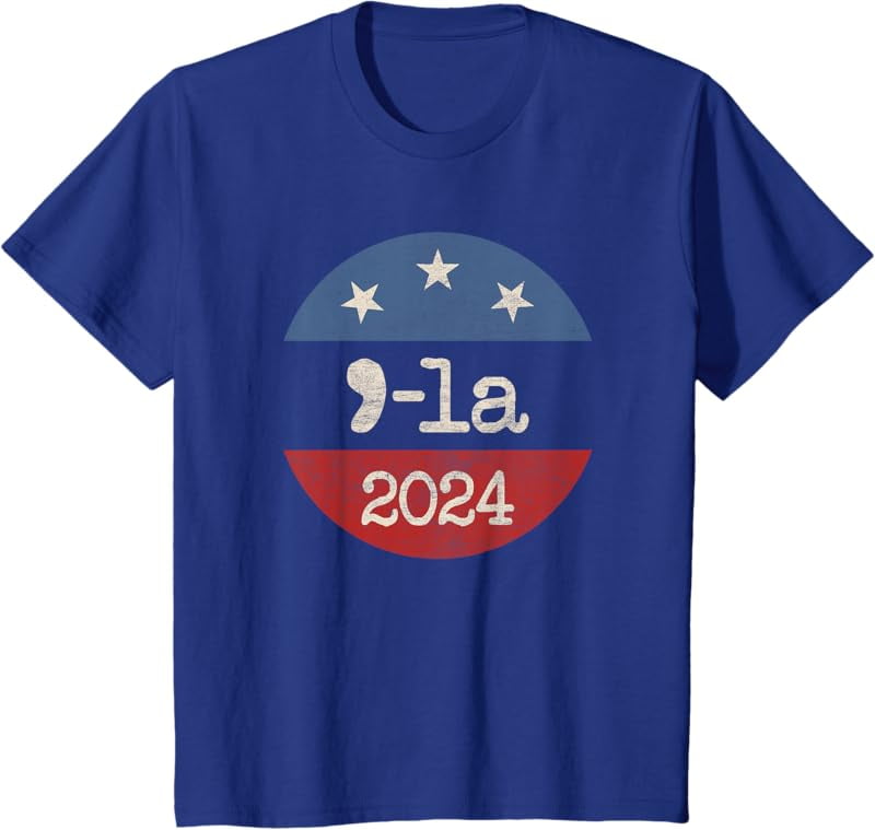 Comma , La Vote Kamala Harris For President 2024 Election T-Shirt ...
