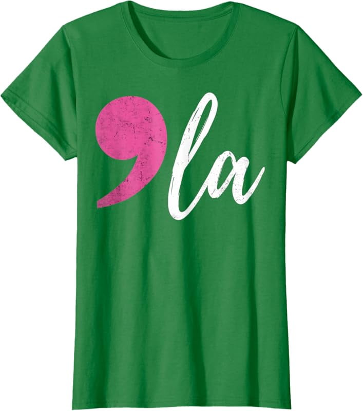 Comma , La Vote Kamala Harris For President 2024 Election T-Shirt ...