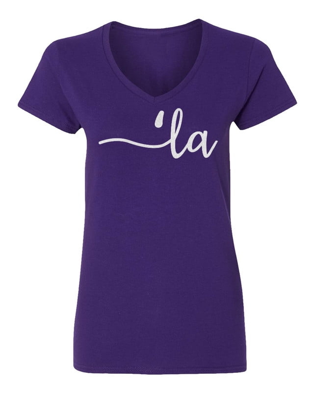 Comma La Voting Kamala for Elections 2024 Graphic Tee Ladies' V-Neck ...