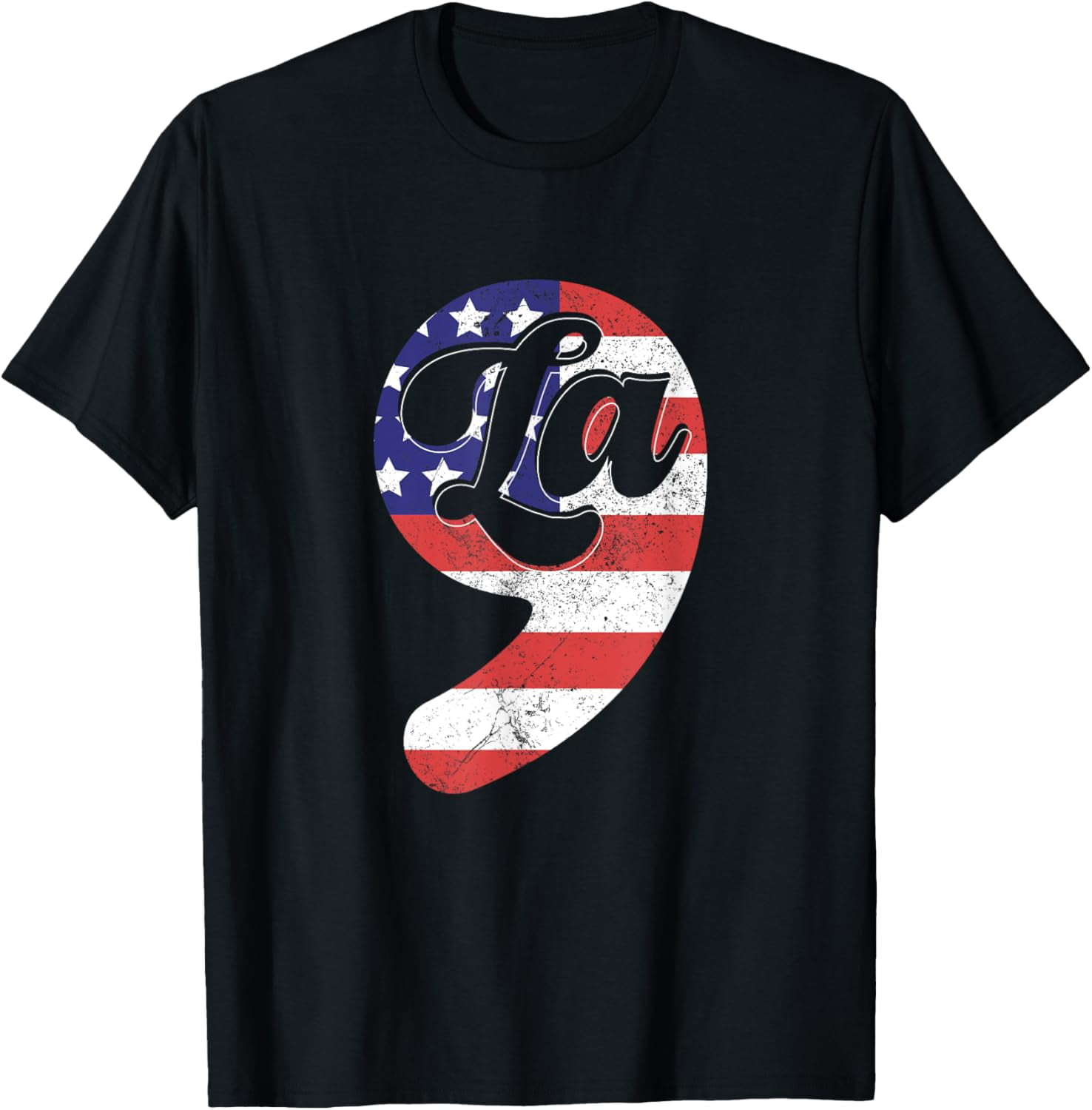 Comma_La american flag kamala harris T-Shirt - Walmart.com