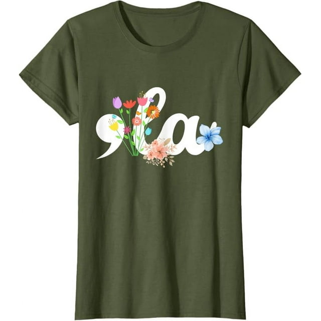 Comma La Floral Kamala Harris President 2024 Coma La Flowers T Shirt