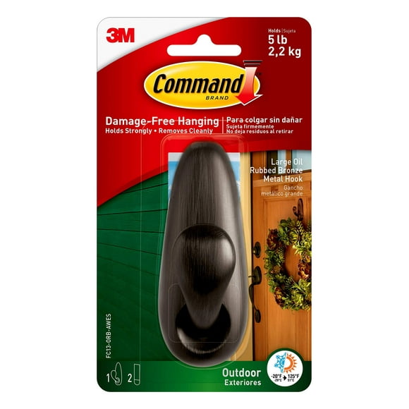 Command Outdoor Hooks in Command Hooks - Walmart.com