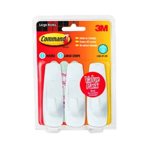 Command 17003-3ES Large Hook Value Pack - Quantity 2 - Walmart.com