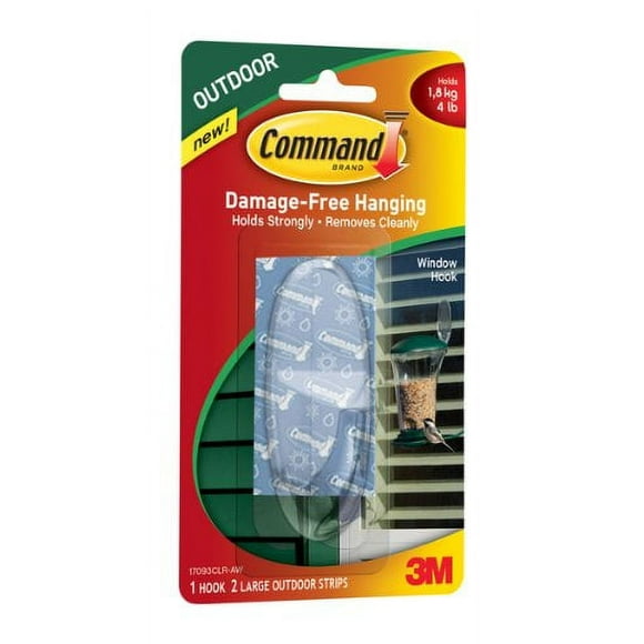 Command Outdoor Hooks in Command Hooks - Walmart.com