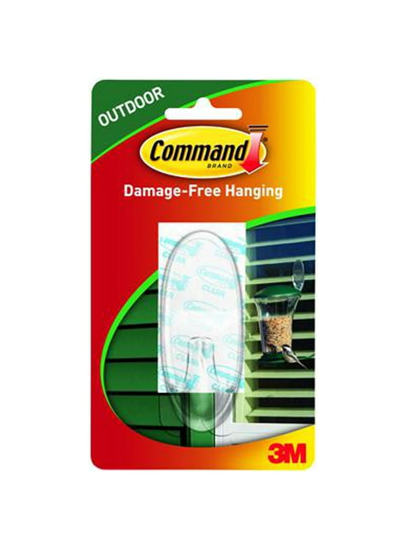 Command Outdoor Hooks in Command Hooks - Walmart.com