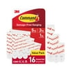 Command Outdoor Foam Strip Refills, White, Small, 16 Strips/Pack ...