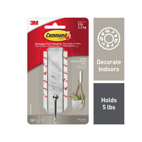 Command Large Hooks in Command Hooks - Walmart.com