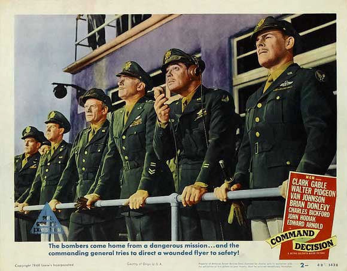 Command Decision - movie POSTER (Style H) (11" x 14") (1948) - Walmart.com