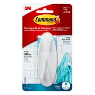 Command Outdoor Metallic Bronze Hook, Large, 1 Hook, 2 Strips/Pack ...