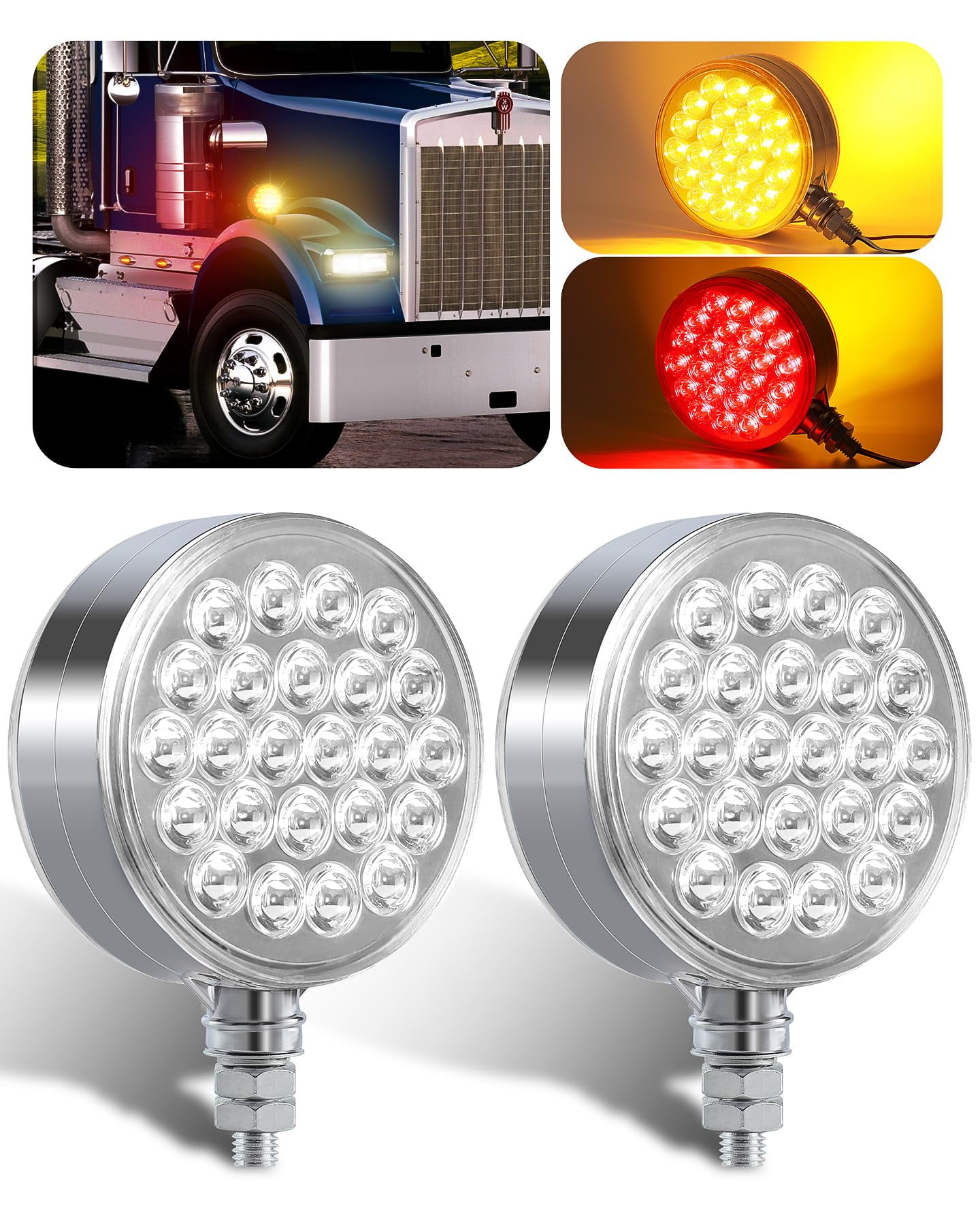 Command Electronics 12V LED RRF12 Surface Mount Double Tail Light - OEM ...