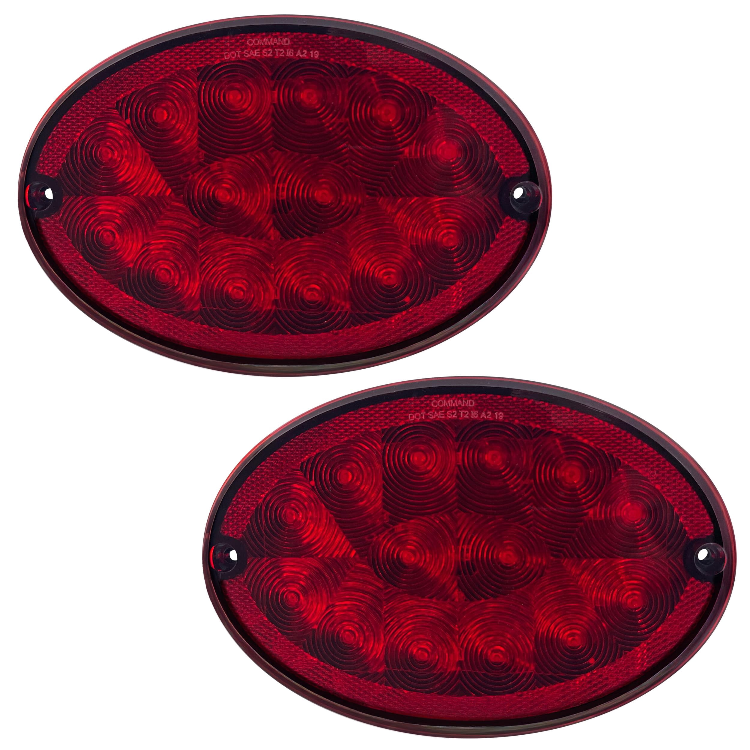 Command Electronics 12V LED Surface Mount Stop Turn Tail Light - OEM RV ...