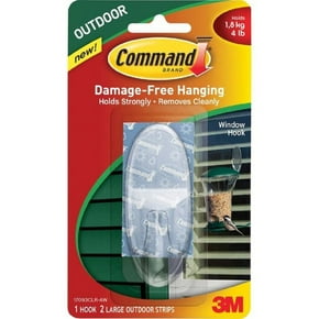 Command Outdoor Hooks in Command Hooks - Walmart.com