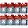 3M Command Large Cord Clips, Clear Adhesive Holders, 2 Clips 3 Strips ...